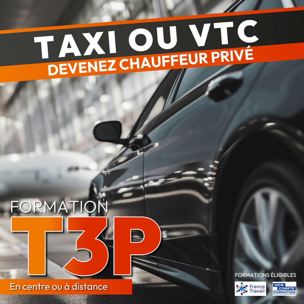N°1 Formation VTC, TAXI, capacitaire à Nice